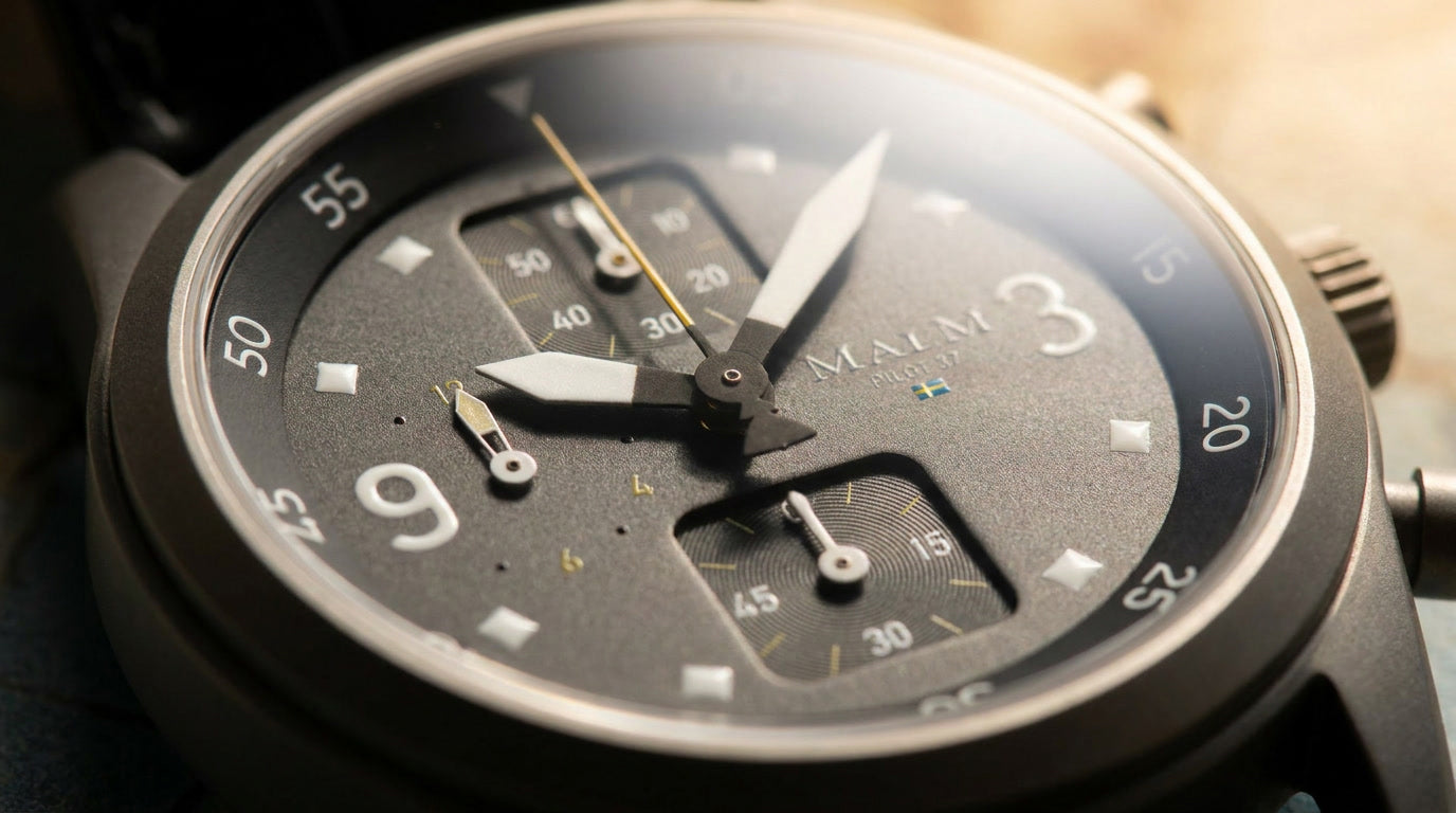 MALM Watches - Pilotklockor från Linköping – MALM watches